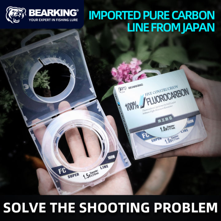 Premium Japanese Imported Carbon Line for Lure Leading: Bearking Carbon ...