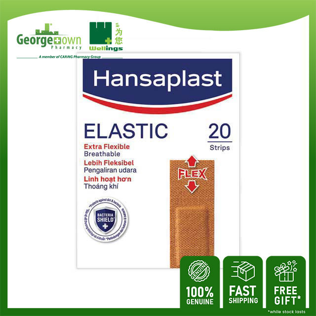 HANSAPLAST ELASTIC PLASTER STRIP 20S | Lazada