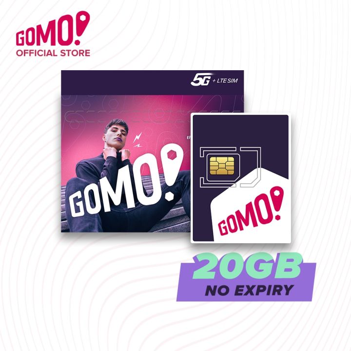GOMO SIM with 20GB No Expiry Data | Lazada PH