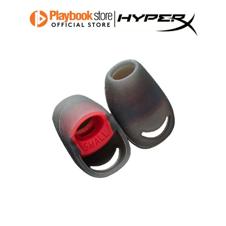 HyperX Cloud Earbuds Patented Silicone Ear Tips (HXS-HSCEB-RD-ET ...