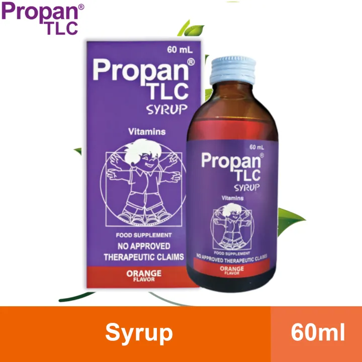 PROPAN Propan TLC Vitamins Syrup 60ml | Lazada PH