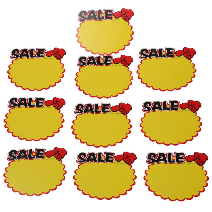 10 Pcs Promotion Tag Small Labels POP Tags for Store Display | Lazada PH