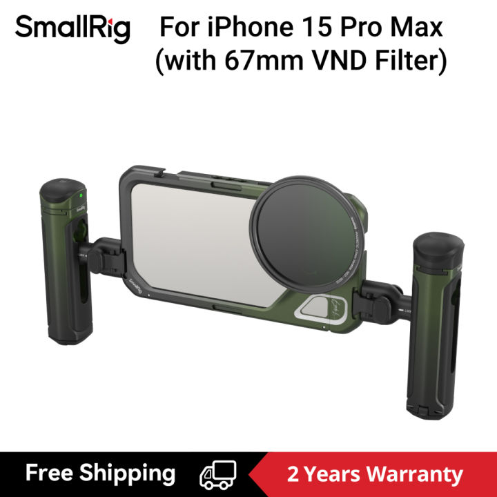 SmallRig x Brandon Li Mobile Video Cage Kit with Wireless Bluetooth ...
