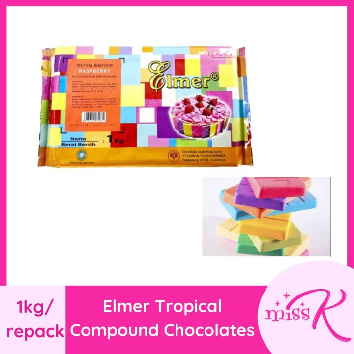 Elmer's Tropical Rhapsody Compound Chocolates | Colored Chocolates ...