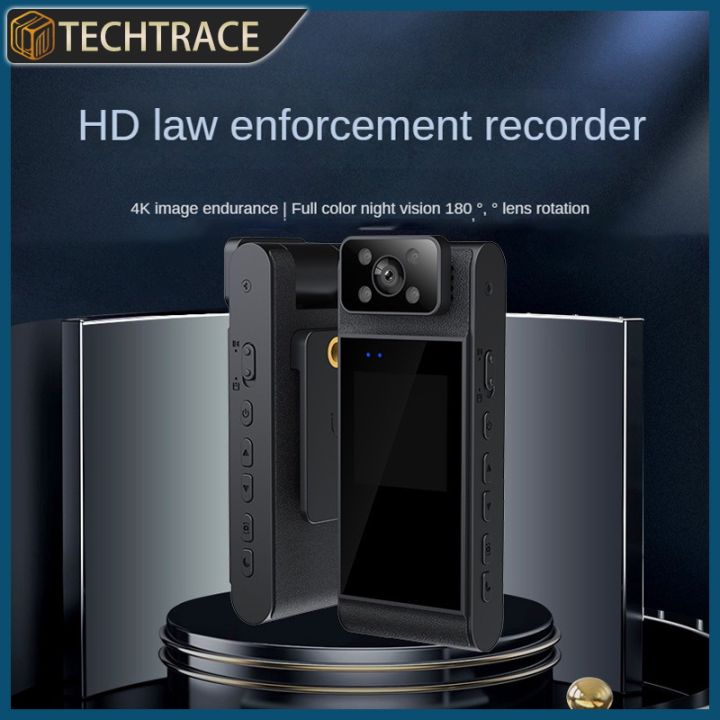 4K HD Body Camera Portable Video Recorder Mini Camera Infrared Night ...