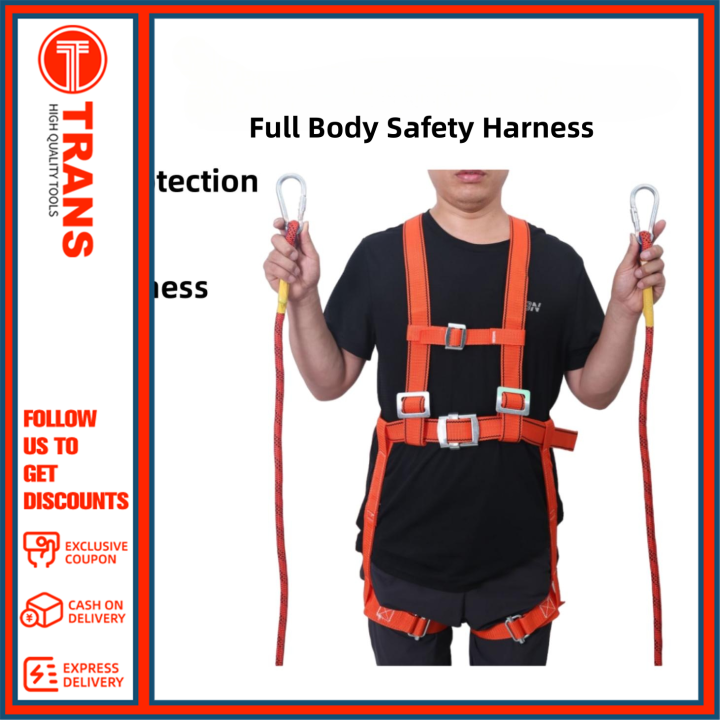 Trans Fall Protection Harness Full Body Safety Harness Construction ...