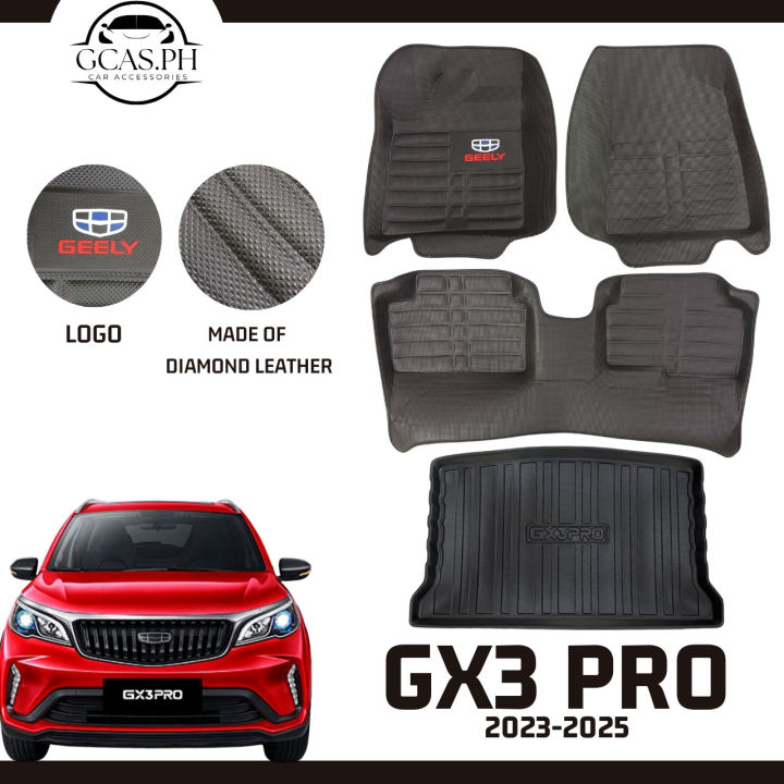 2023 2024 2025 Geely GX3 Pro Diamond Deep Dish Matting | Lazada PH