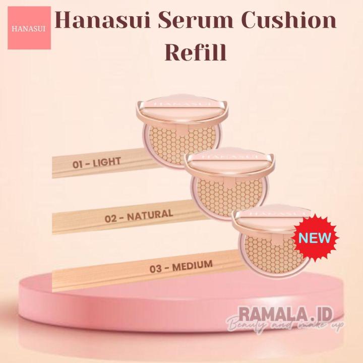 Hanasui Serum Cushion Refill - Foundation Hybrid Perfect Coverage ...