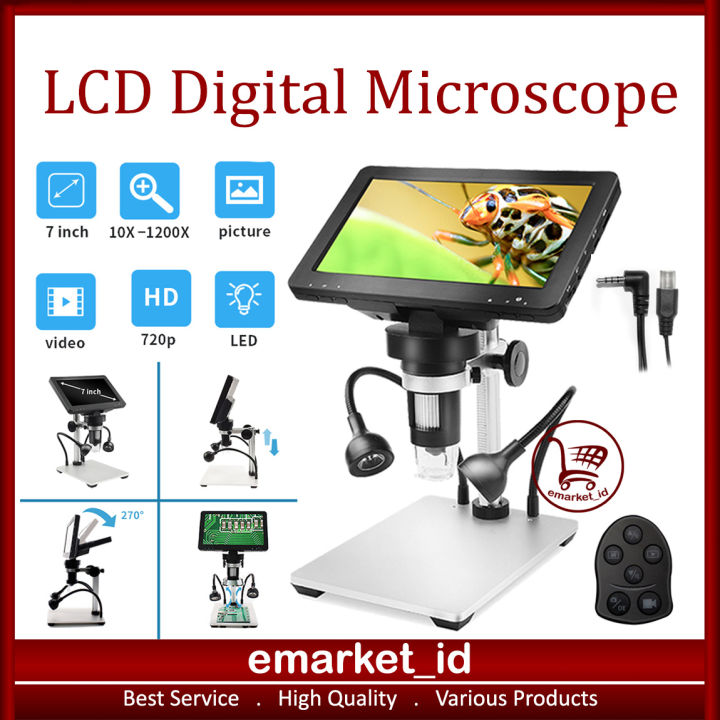 LCD Display Mikroskop Digital / Microscope Monitor Metal Stand ...