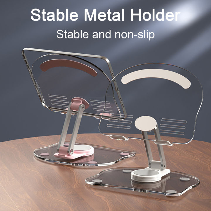 Foldable Laptop Mount Tablet Stand 360-degree Rotating Laptop Stand ...