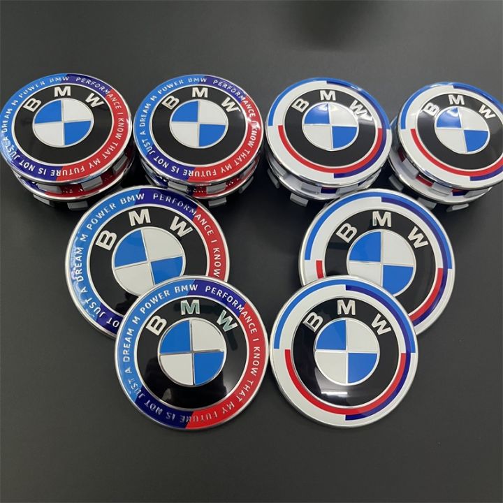 [OUS] BMW Car 50th Anniversary Logo Exterior Decoration Cover Styling ...