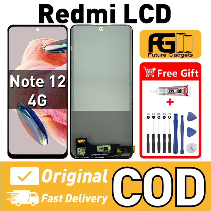 LCD Redmi Note 12 4G Compatible For ORIGINAL LCD Skrin Touch Screen ...