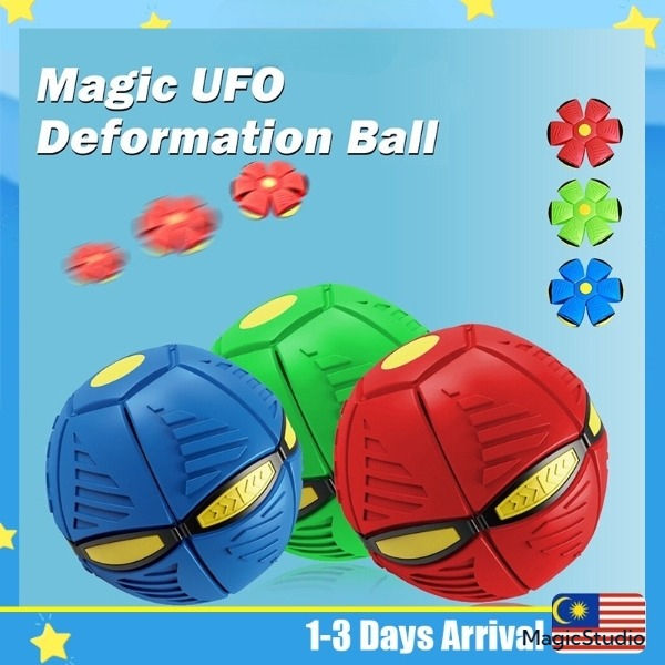 Bola mechamato Magic Flying Saucer Ball UFO ball Flat Throw Disc Ball ...