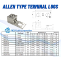 Mechanical Terminal Lugs, Allen Type for A2, A6, A0, 2/0, 250MCM ...