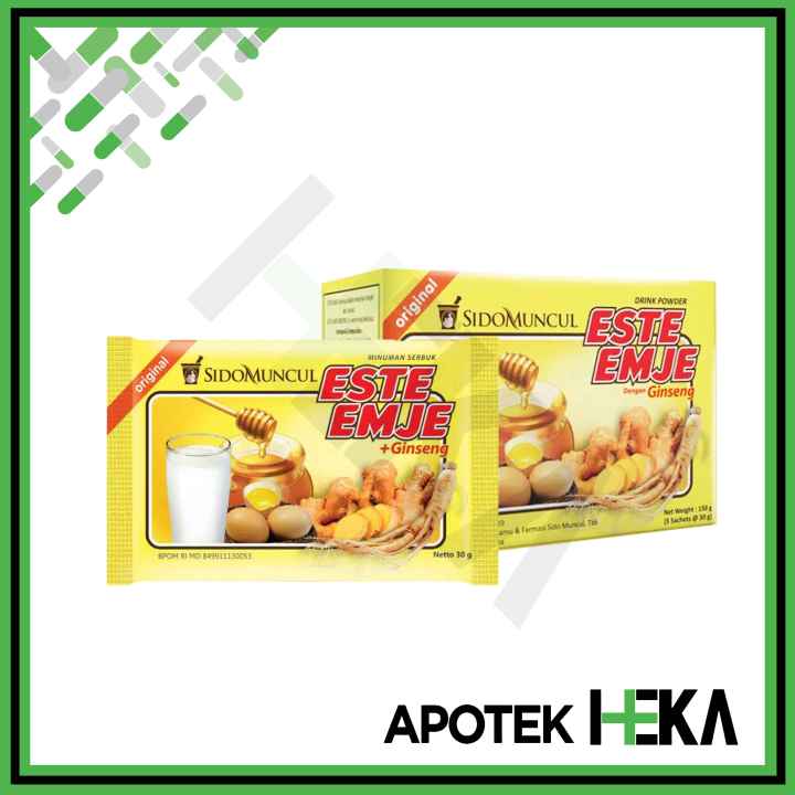 Este Emje STMJ Sido Muncul Box isi 5 Sachet - Minuman Tradisional ...