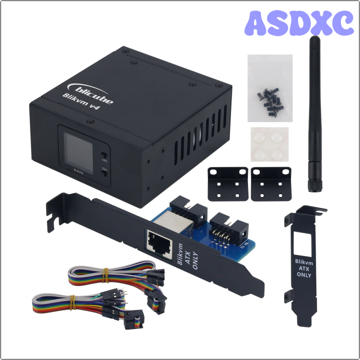 ASDXC Official Original BliKVM V4 Allwinner KVM Over IP PoE HDMI ...