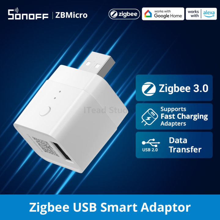 ITEAD SONOFF ZBMicro Zigbee Micro USB Adaptor Switch Smart Controller Wireless Zigbee Switch ...