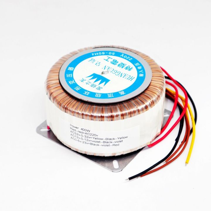 400W Toroidal Transformer Dual Output AC 24V 26V 28V 30V 32V Double AC ...