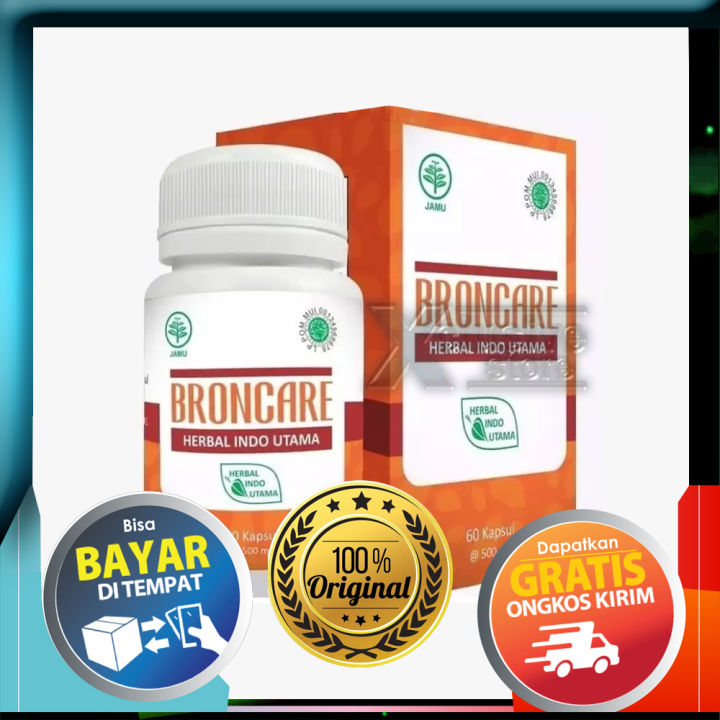 Kapsul Broncare[original]/solusi Mengatasi gangguan pernafasan ...