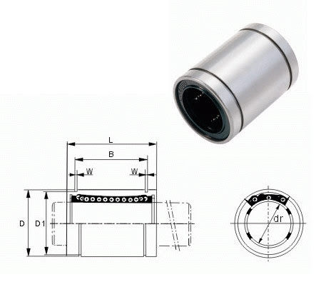 LM8UU Linear Bearings | Lazada.co.th