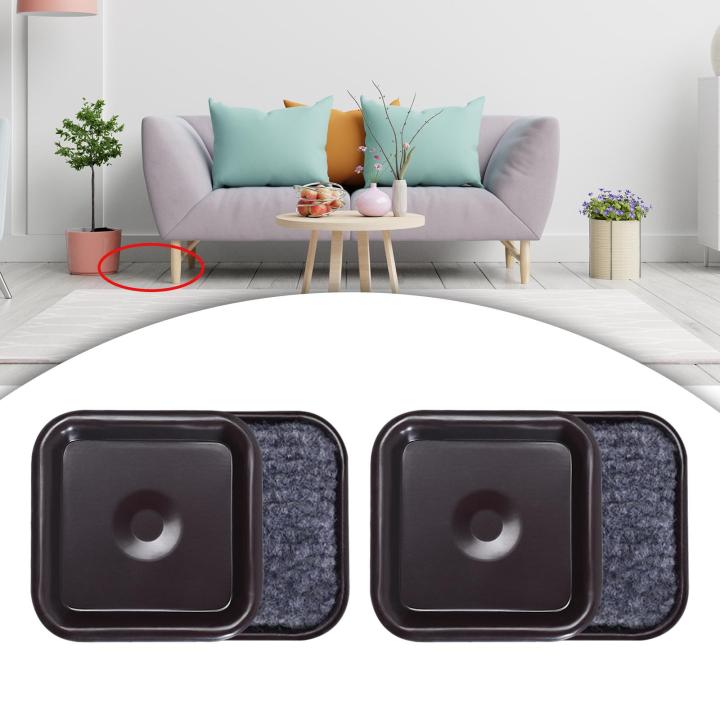 BNGOOD 4x Furniture Sliders for Refrigerator Lawn Furniture Indoor ...