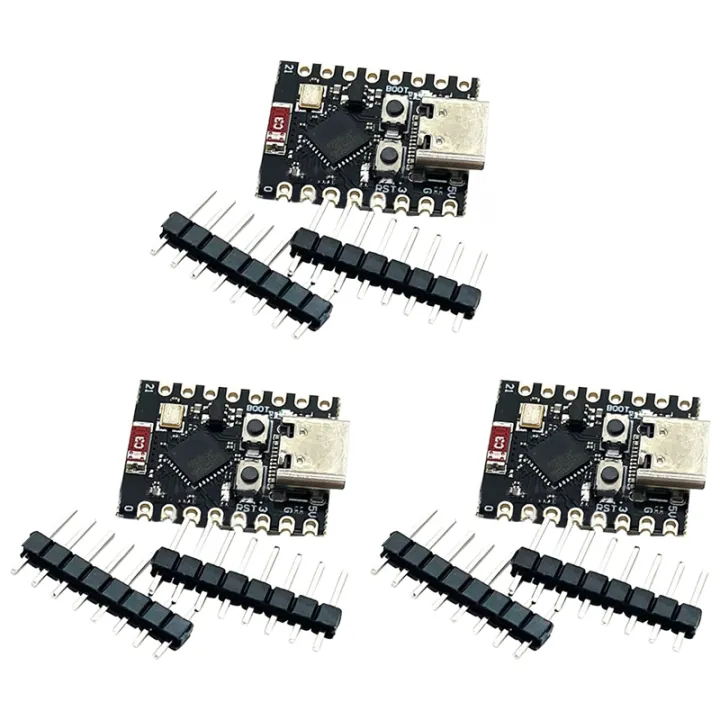 3X ESP32 C3 Development Board Modules Mini Wifi BT Bluetooth Module ...