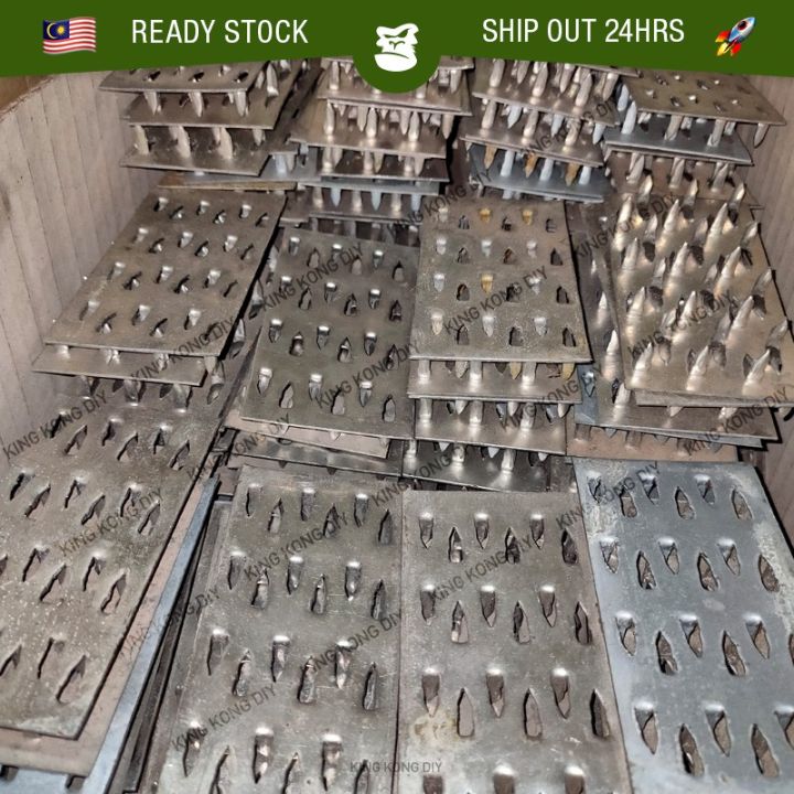 🔥READY STOCK🔥 [1 PC] Galvanized Timber Gang Nail Plate Roof Truss 2”X4 ...