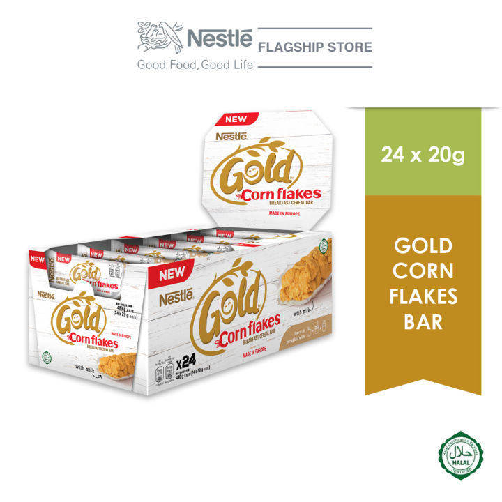 NESTLE GOLD Corn Flakes Bar (24x20g) | Lazada