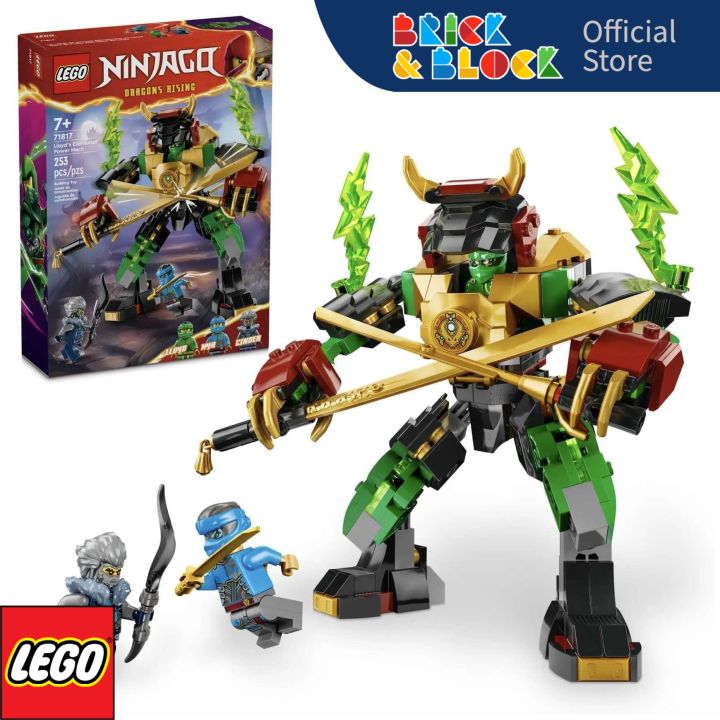 LEGO 71817 Lloyd's Elemental Power Mech | LEGO Ninjago | Lazada