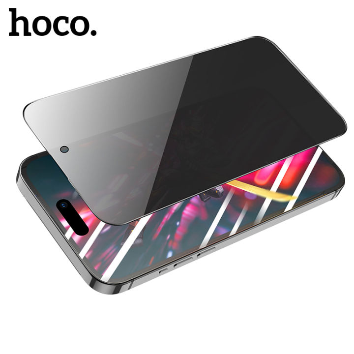 HOCO HD Anti-peep tempered Glass Film Screen Protector 9D Full Protective Cover Privacy ...
