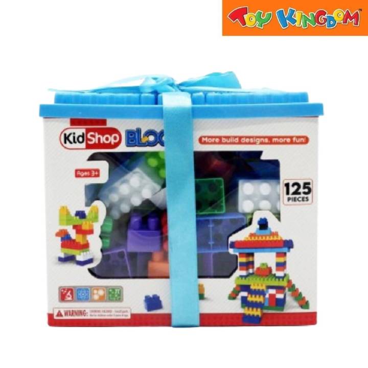 KidShop Blue 125pcs Blocks | Lazada PH