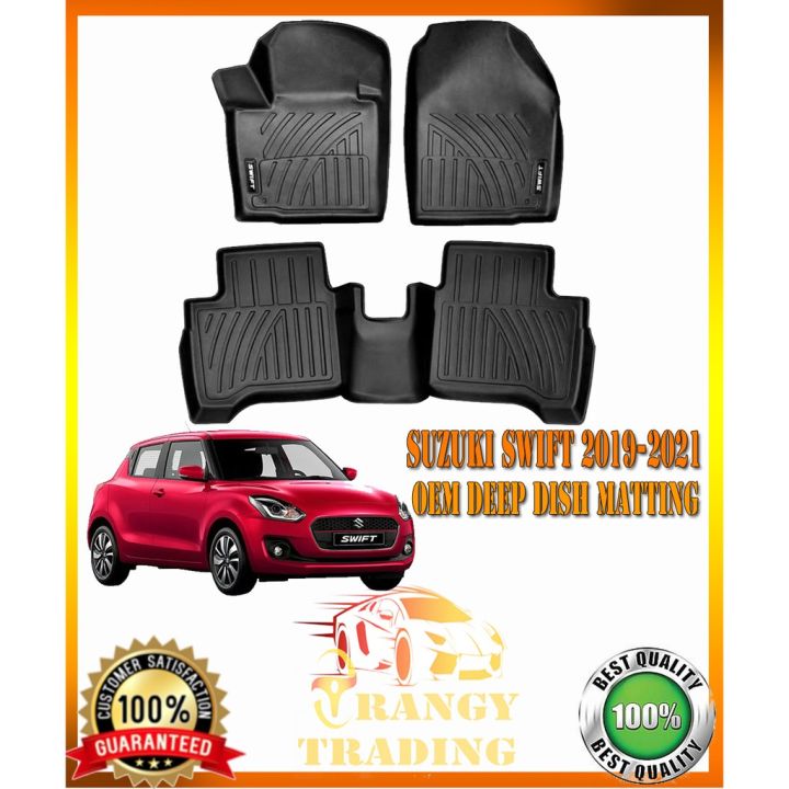 Suzuki Swift 2019 to 2023 OEM TPE Deep Dish Matting High Quality ...