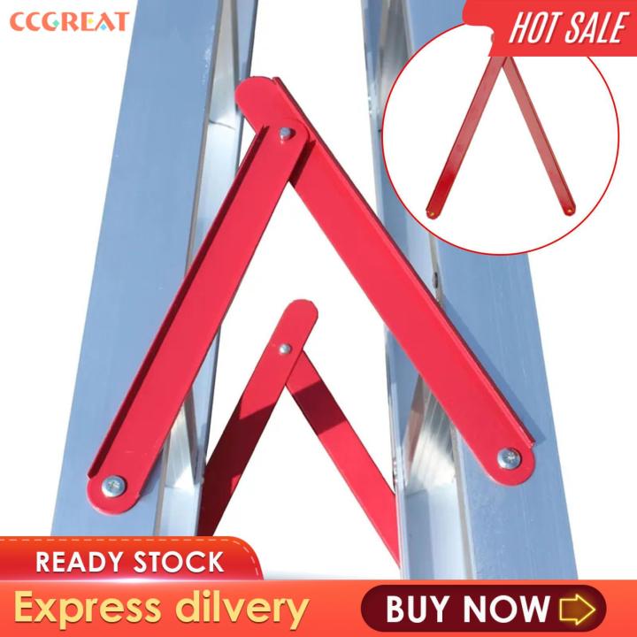 CCGREAT Folding Step Ladder Hinge Reinforced Tie Rod Attachment ...