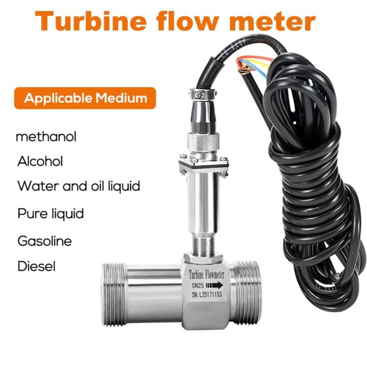 3 year warrantyFlow Meter High Percision Pulse Counter Diesel Alcohol ...