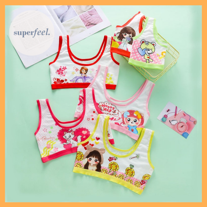 SFL BRA ANAK KECIL BH MINISET PEREMPUAN MINI SET MOTIF LUCU SEKOLAH ...