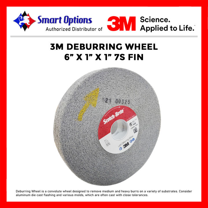 3M Deburring Wheel 7S 6 inch x 1 inch x 1 inch | Lazada PH
