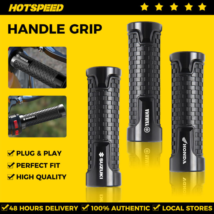 HOTSEED Handle Grip Motorcycle For HONDA SUZUKI YAMAHA Universal Handle ...