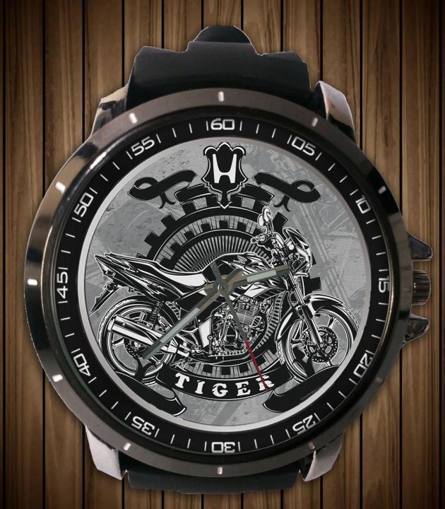jam tangan custom motor honda tigerJam Tangan Terbaru Pria free box ...