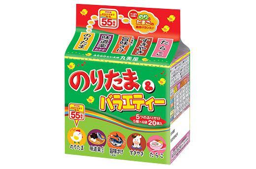 Marumiya Noritama Furikake Variety Pack Mini 20 pcs (2.5g x 20 ...