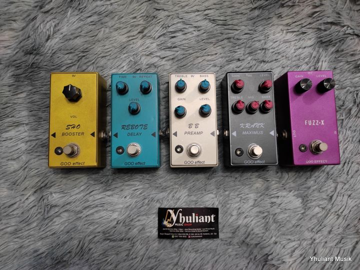 Goo Effects Stompbox Original made in Indonesia | Lazada Indonesia