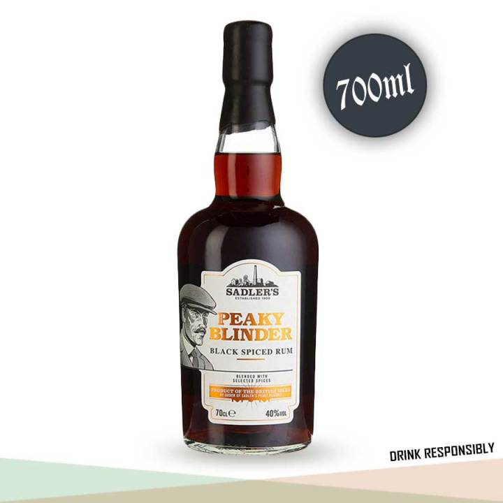 Peaky Blinder Black Spiced Rum 700mL / UK | Lazada PH