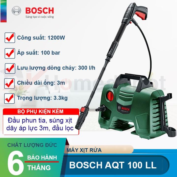 Máy xịt rửa cao áp Bosch AQT 100LL | Lazada.vn