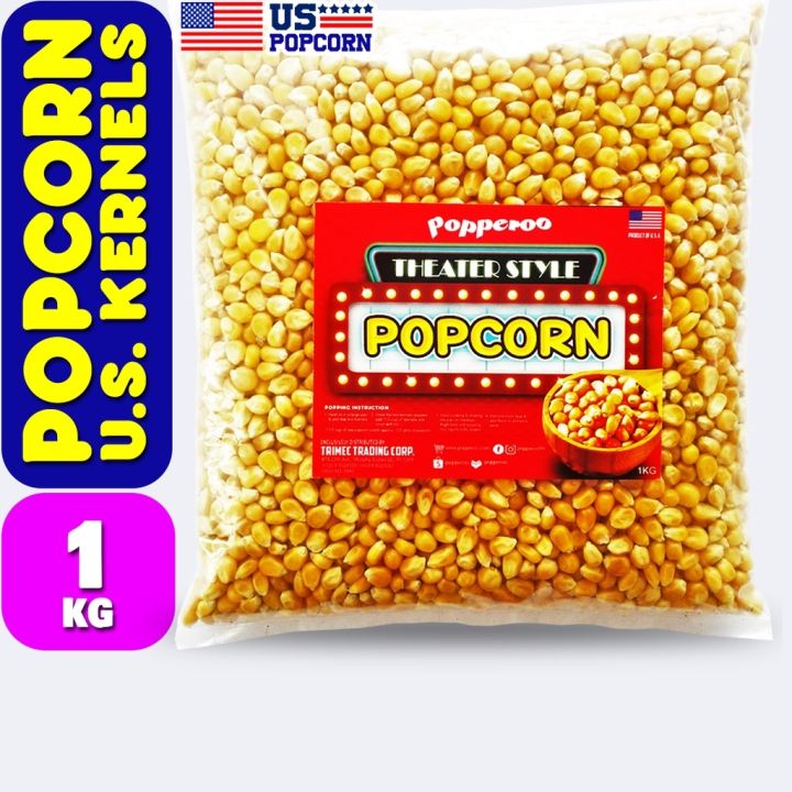 POPPEROO Popcorn Kernel -Theater Style (Large Expansion 🇺🇸 US Popcorn ...
