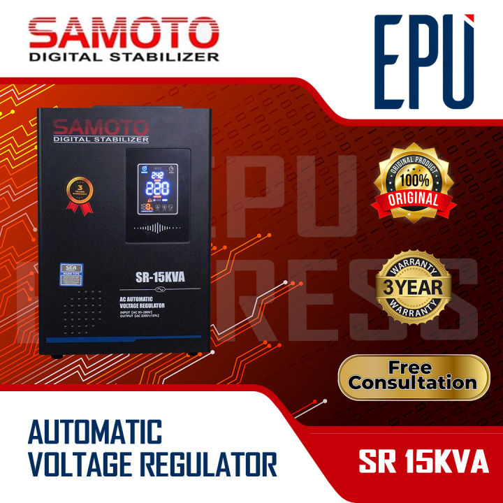 AVR Stabilizer Samoto 15KVA Stabiliser 15000VA Stavol Listrik SMT Avr ...