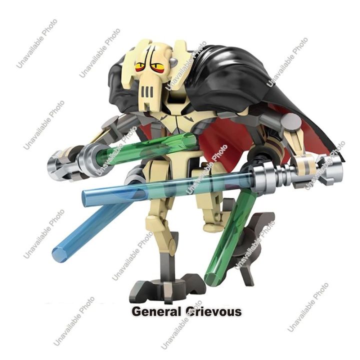 Hot Toys TV6111 TV6112 New Star Wars Building Blocks General Grievous ...