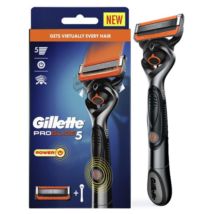 Gillette Fusion ProGlide 5 Power Men's Razor มีดโกนระบบสั่นรุ่นพิเศษ 5 ...