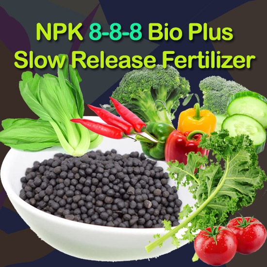 NPK 8-8-8 Organic Bio Plus Fertilizer Vegetable Fertilizer Compound ...