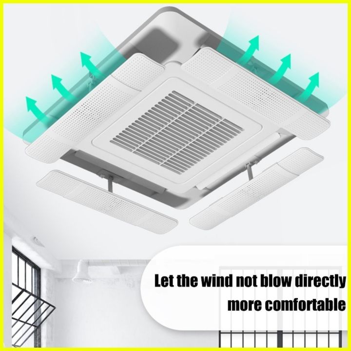 COD 【hot sale】 Retractable Aircon Wind Deflector Aircon Deflector ...