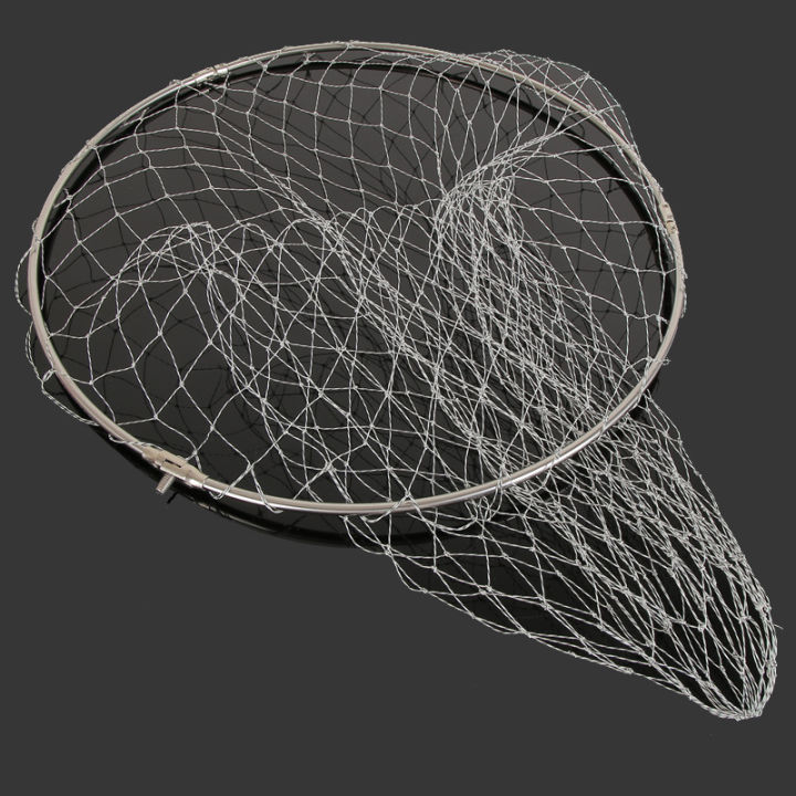 Folding Fishing Brail Landing Net Head Foldable Nets Depth Landing Dip ...