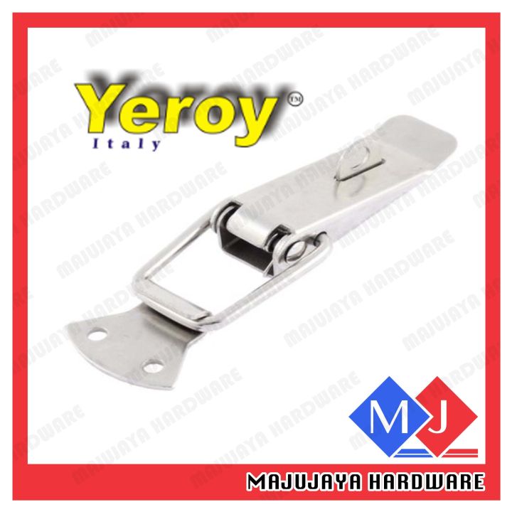 YEROY Stainless Steel Bag Locker Haps Hasp Spring Loaded Toggle Latch ...